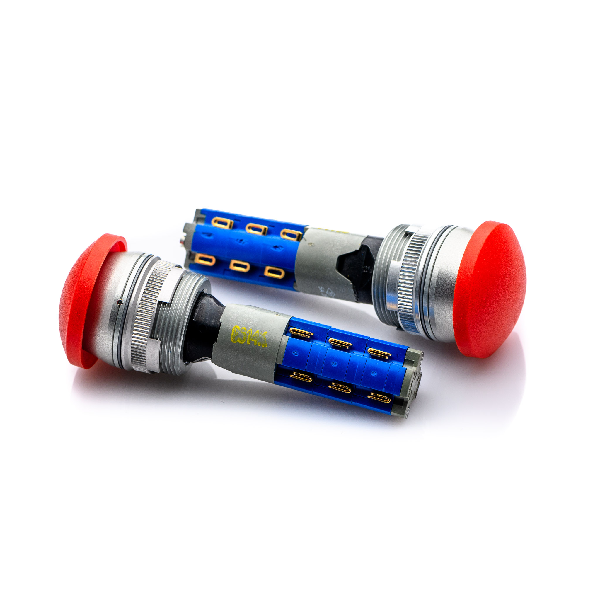 Emergency stop 414019300 Hetronic 3 modules POLBERIS goods for industry